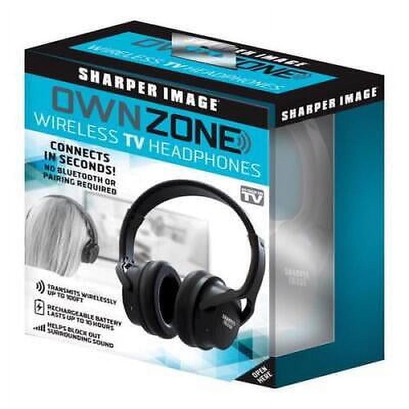 Sharper Image Own Zone Wireless TV Headphones, Digital Listening ...