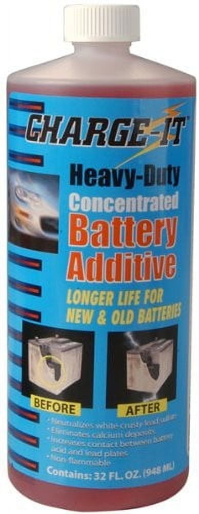 1PK Solder-It Charge-It Battery Additive Heavy-Duty Concentrate 32 ...