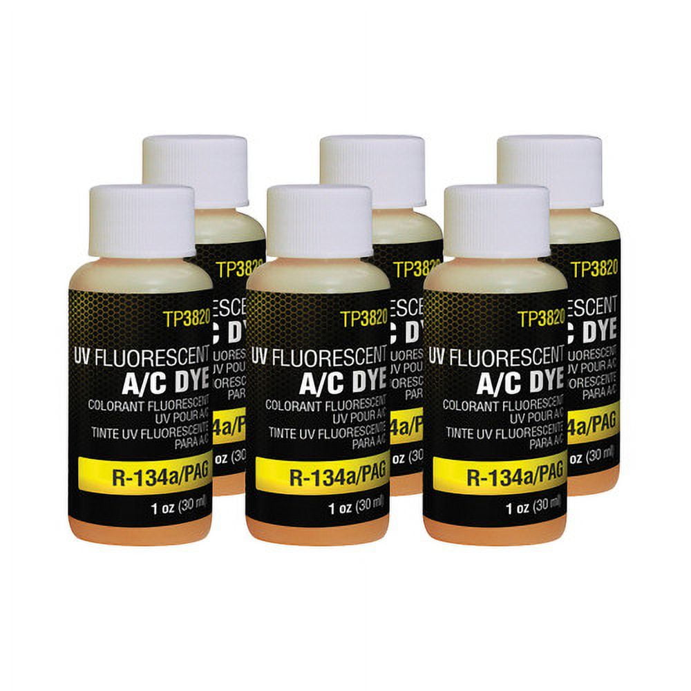 1PK Tracerline TP3820-1P6 R-134a/PAG Oil 1 oz, 6 Bottles, Services 24 ...