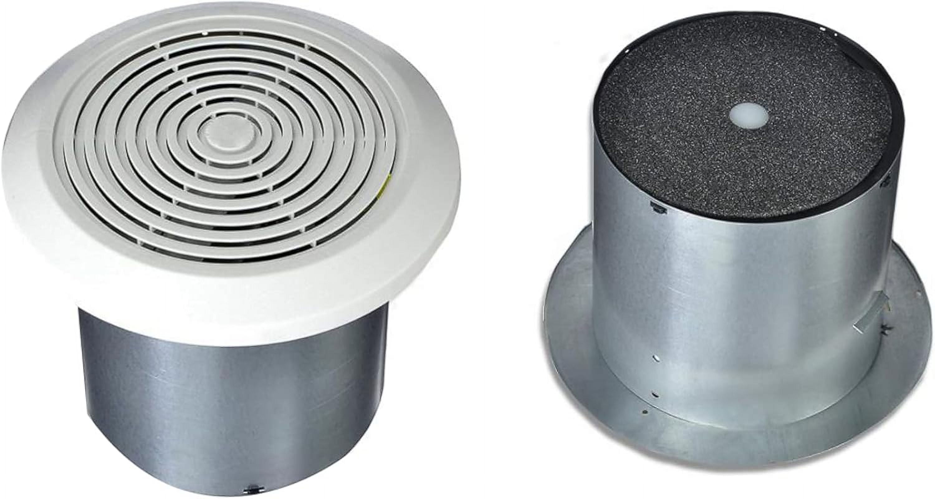 1PK V2262-50 Fits For Ventline Mobile Home Bath Exhaust Fan- 7" Round w/White Cover - Walmart.com