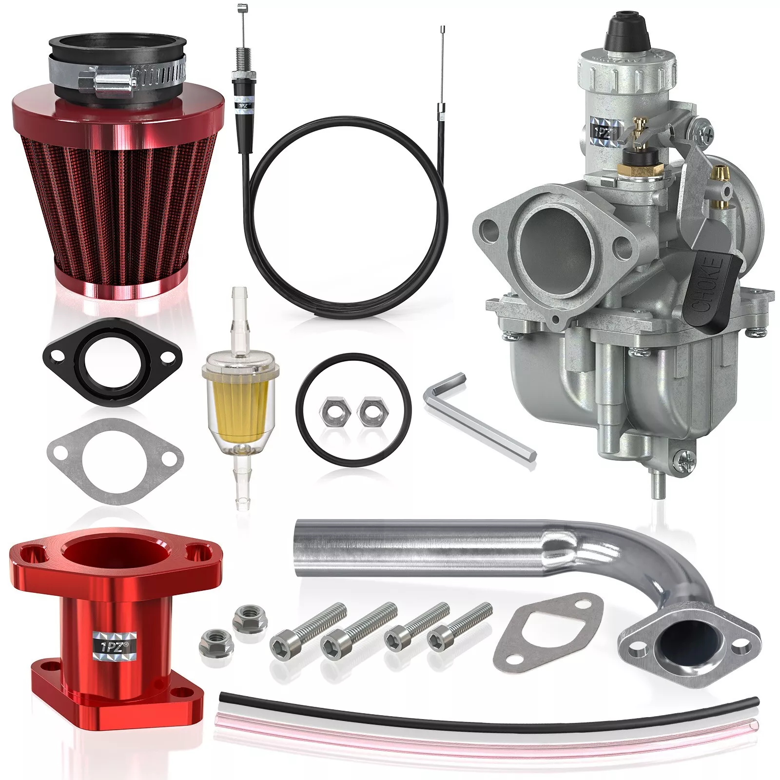1PZ CZ0-304 Carb VM22 Carburetor Kit For Predator 212cc 196cc Honda ...