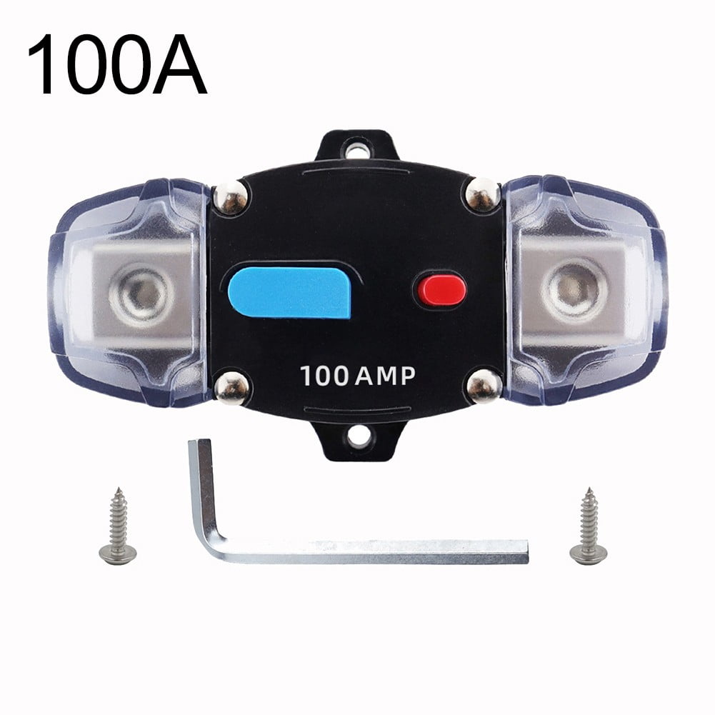 1Pack 12-48 Volt DC Self Recovery Circuit Breaker with Manual Reset ...