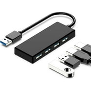 SUWU Mini USB Hub Expansion, 4-port USB 3.0 Hub expander, 2.0 Hub, USB ...