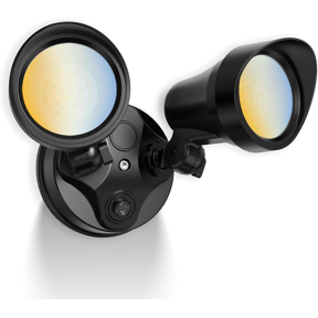 Halo Solar Outdoor LED Twin Head Flood and Security Light 180 Degree ...