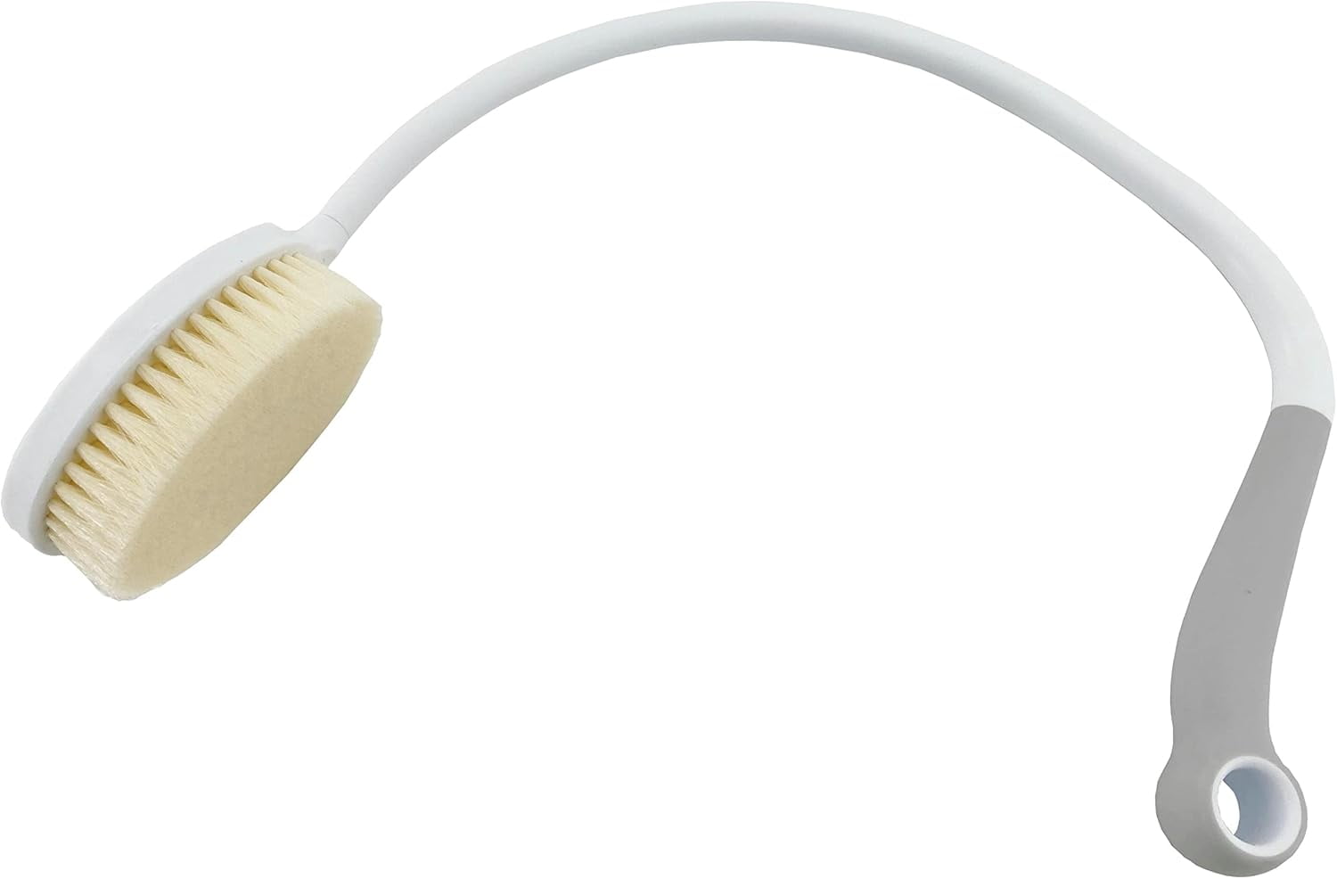 1Pack Back Bath Brush, u-Shaped Long Curved Back Shower Brush,Curved ...