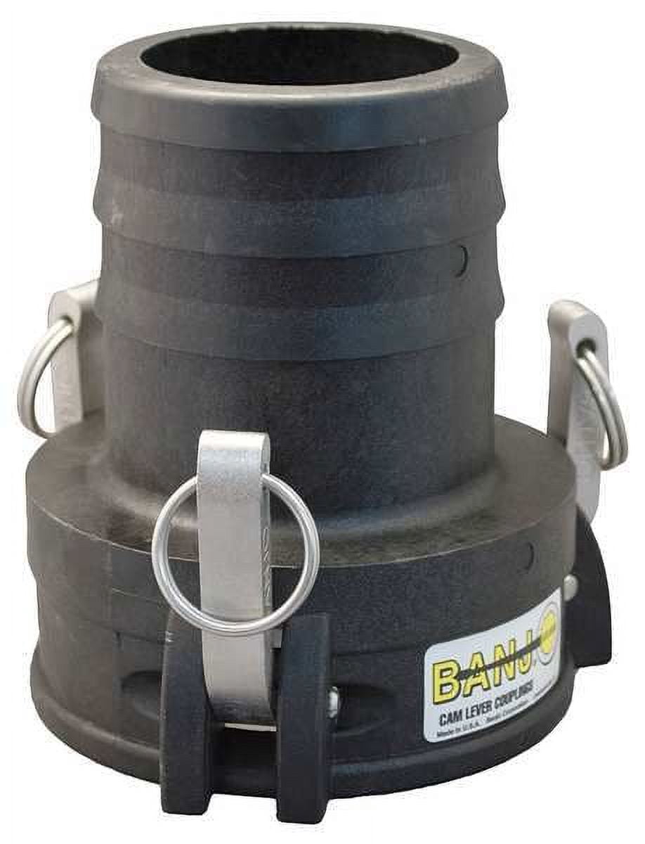 1Pack Banjo 400C 4" Female Coupler x Hose Shank Cam Lever Coupling ...