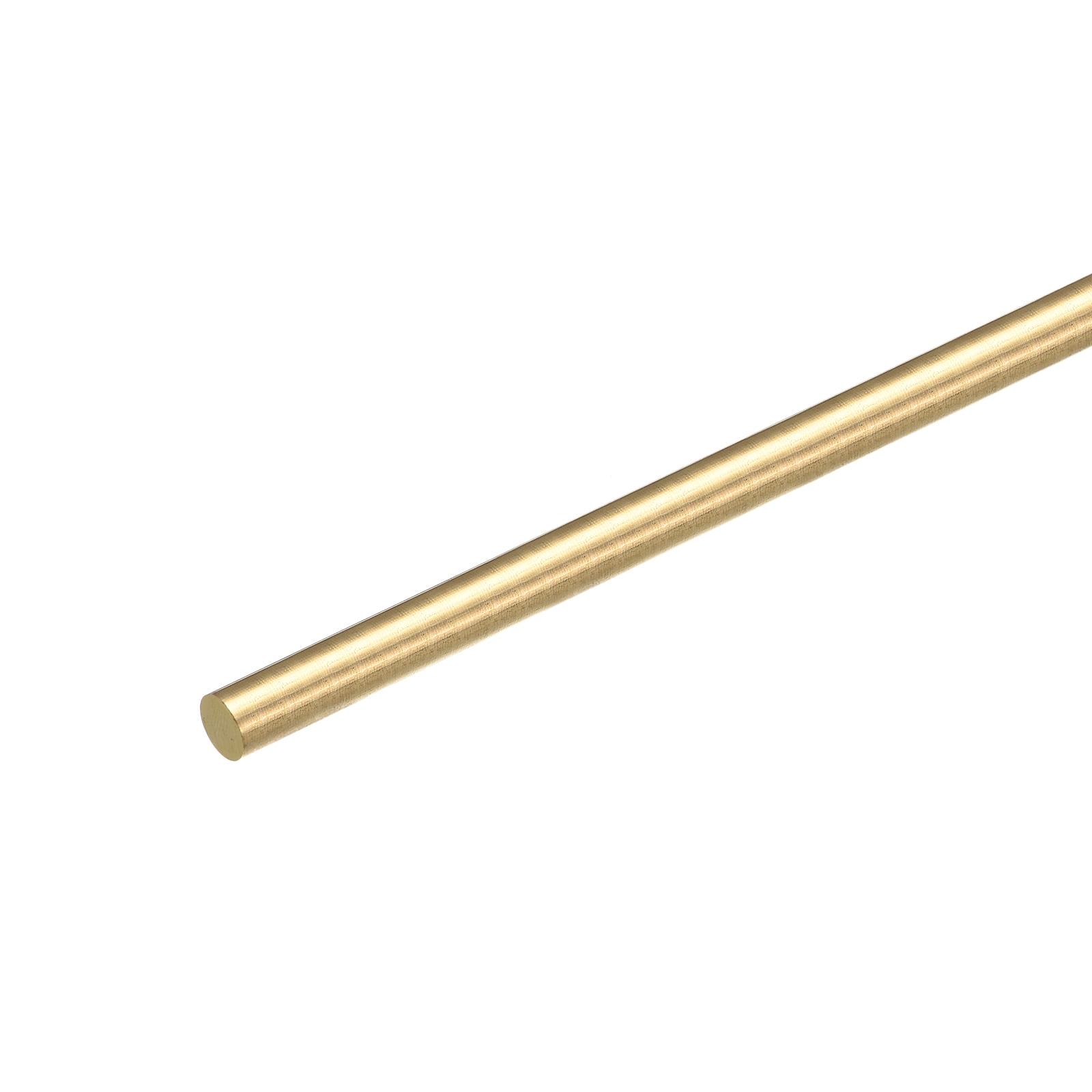 1Pack Brass Round Rods, 5/16 Inch Brass Solid Round Rod Lathe Bar Stock ...