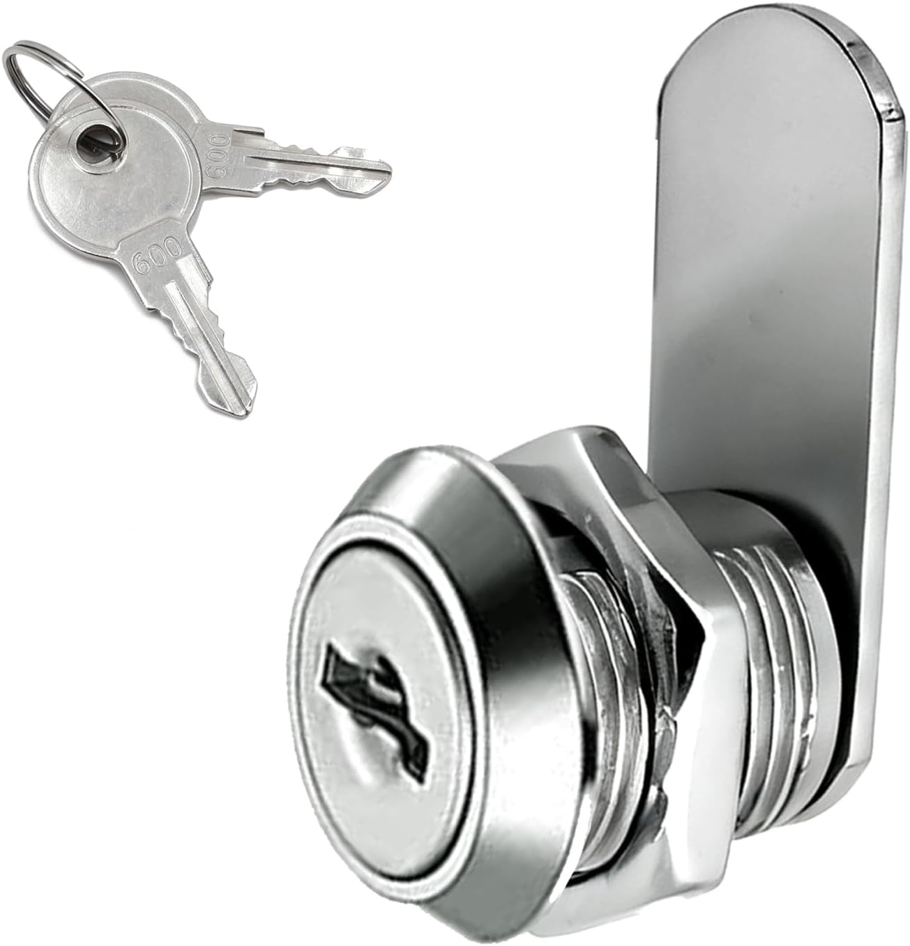 1Pack Cabinet Lock with Keys 5/8 Inch Cam Lock Keyed Alike File Cabinet ...
