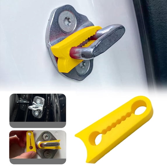 1Pack Car Door Lock Cover Pad,Silicone Car Door Latch Covers Shock ...