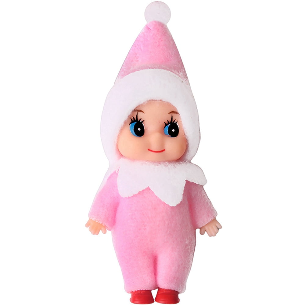 1Pack Christmas Baby Elf Doll -3.15" Christmas Baby Boy and Girl Little ...