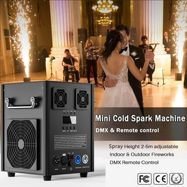 700W Cold Spark Firework Machine, Stage Equipment with Remote, for ...