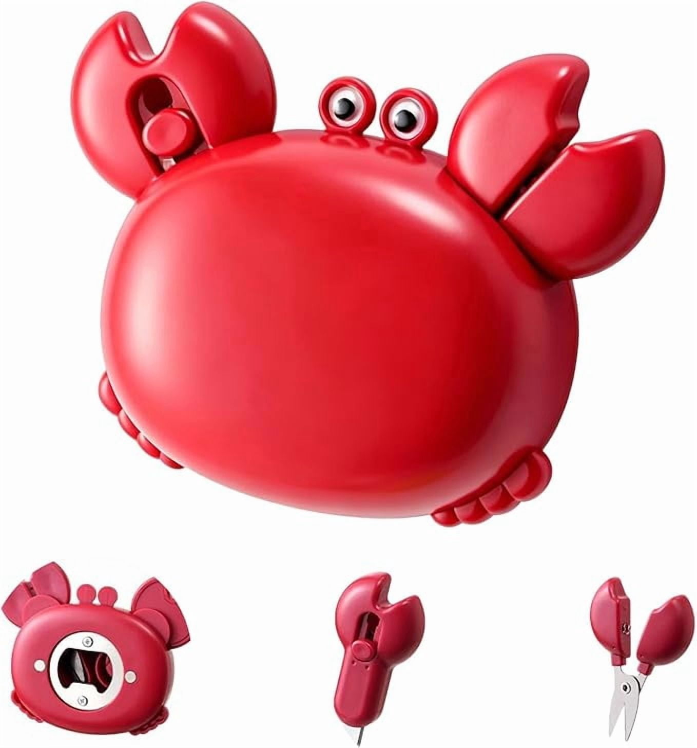 1Pack Crab Multi-Tool Bottle Opener, 4-in-1 Magnetic Fridge Magnet with ...