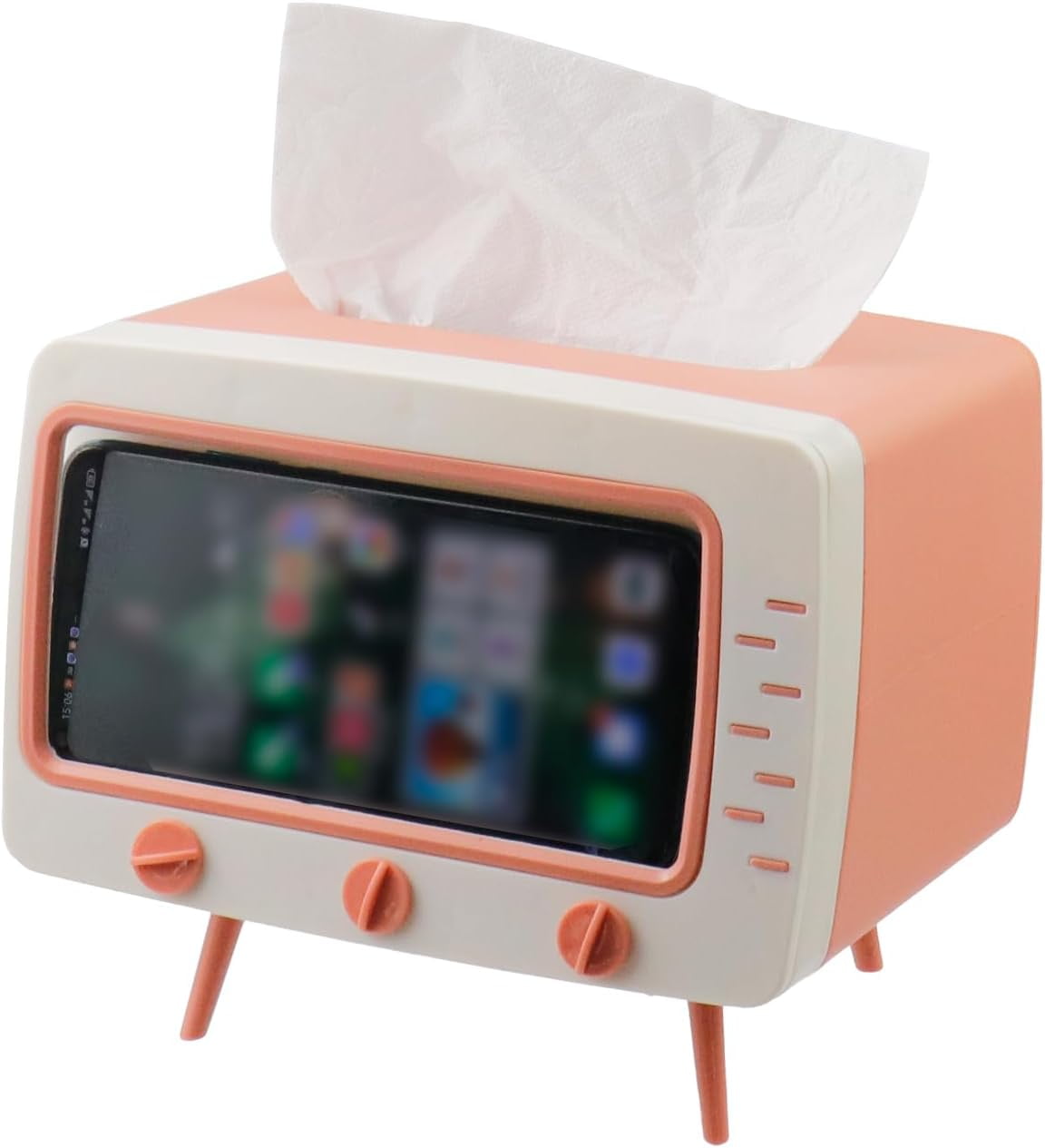 1Pack Creative TV Tissue Box Holder, Functional TV Shaped Tissue Box ...