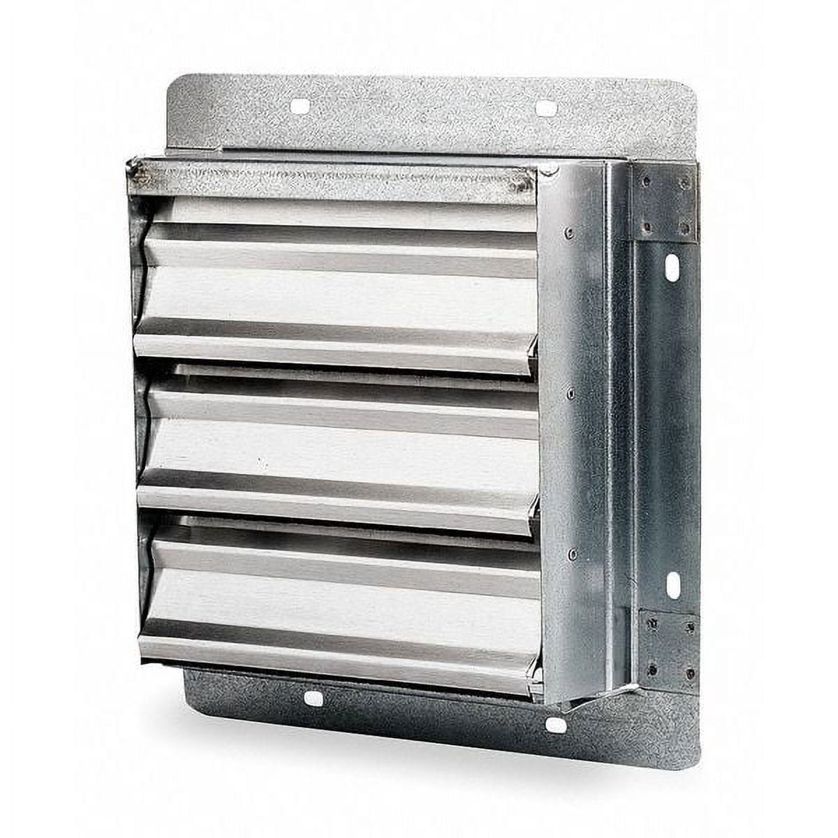 1Pack Dayton 4C521 36 in Backdraft Damper / Wall Shutter, 36-1/2 in x ...