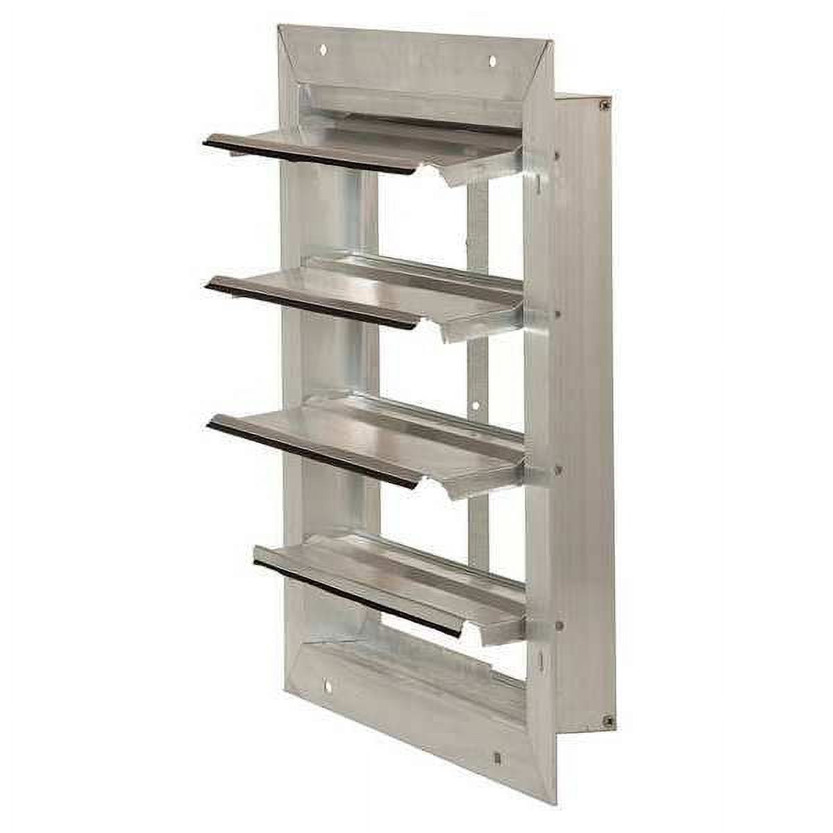 1Pack Dayton 53DR17 20 in Backdraft Damper / Wall Shutter, 22-1/2 in x ...