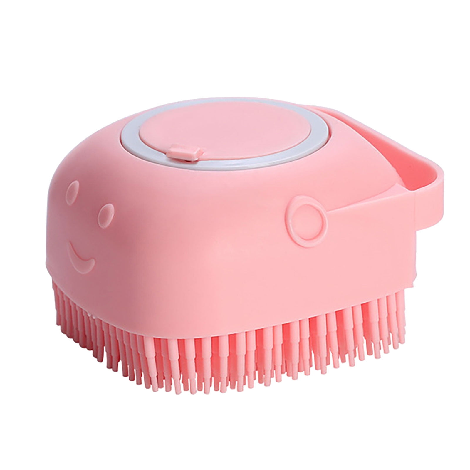 1Pack Dog Bath Brush Scrubber Shampoo Dispenser Brush, Pet Bath Massage ...