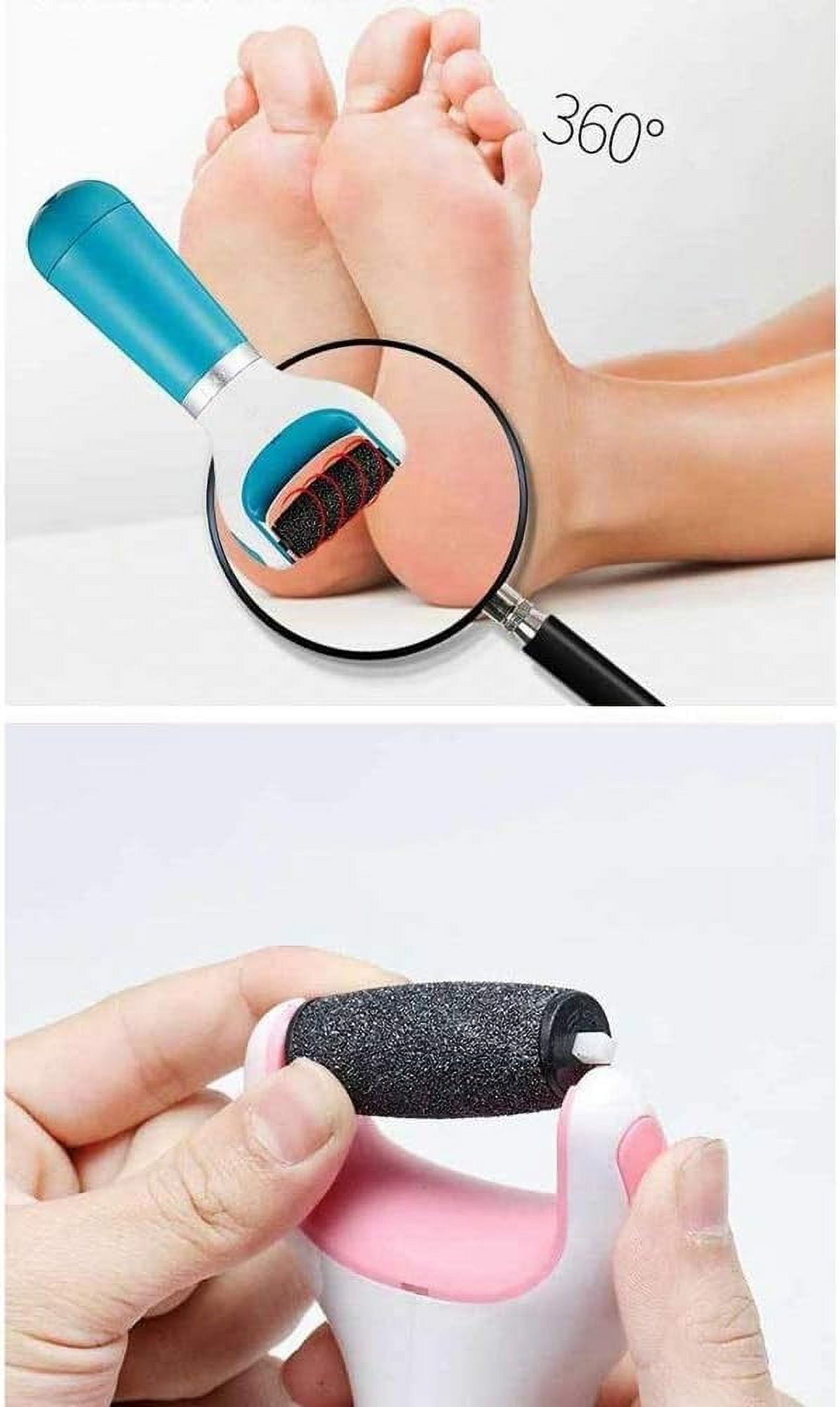 1Pack Electric Foot Grinder Heel, File Grinding Exfoliator Pedicure ...