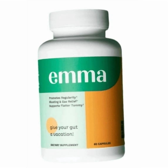 1Pack Emma Digestive Comfort 60 Capsules - Soothing Relief for Gas ...