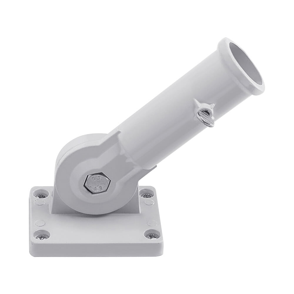 1Pack Flag Pole 180° Adjustable Heavy Duty Aluminum Flagpole Bracket ...