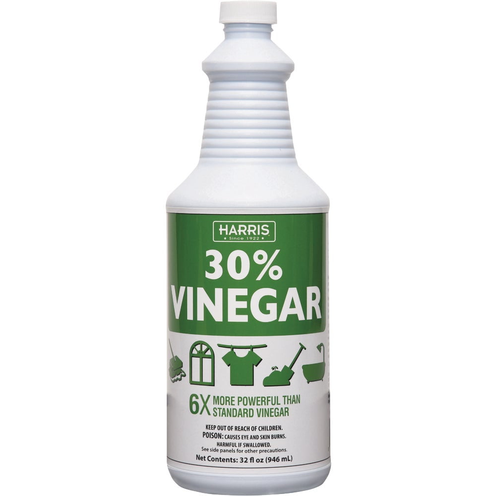 Harri's 30% Vinegar Concentrate, 32 Oz, Strong Cleaning, Outdoor Garden ...