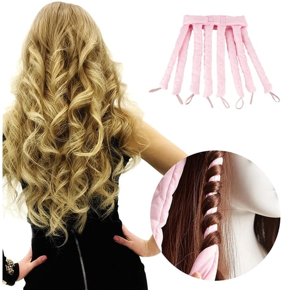 1Pack Heatless Curling Rod Headband, 2025 New Upgraded Eight Claw ...