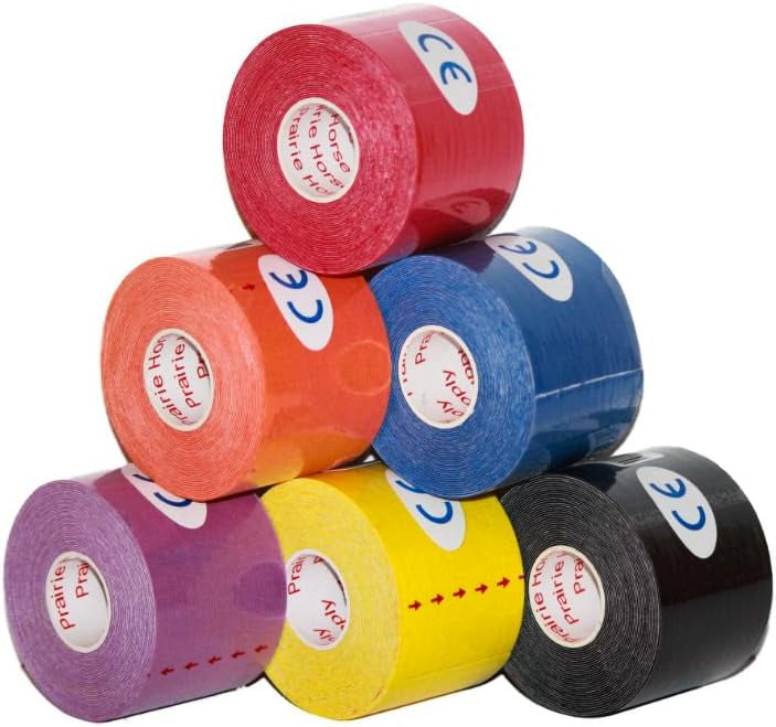 1Pack Kinesiology Tape, Waterproof Adhesive Sport Tape for Pain Relief ...