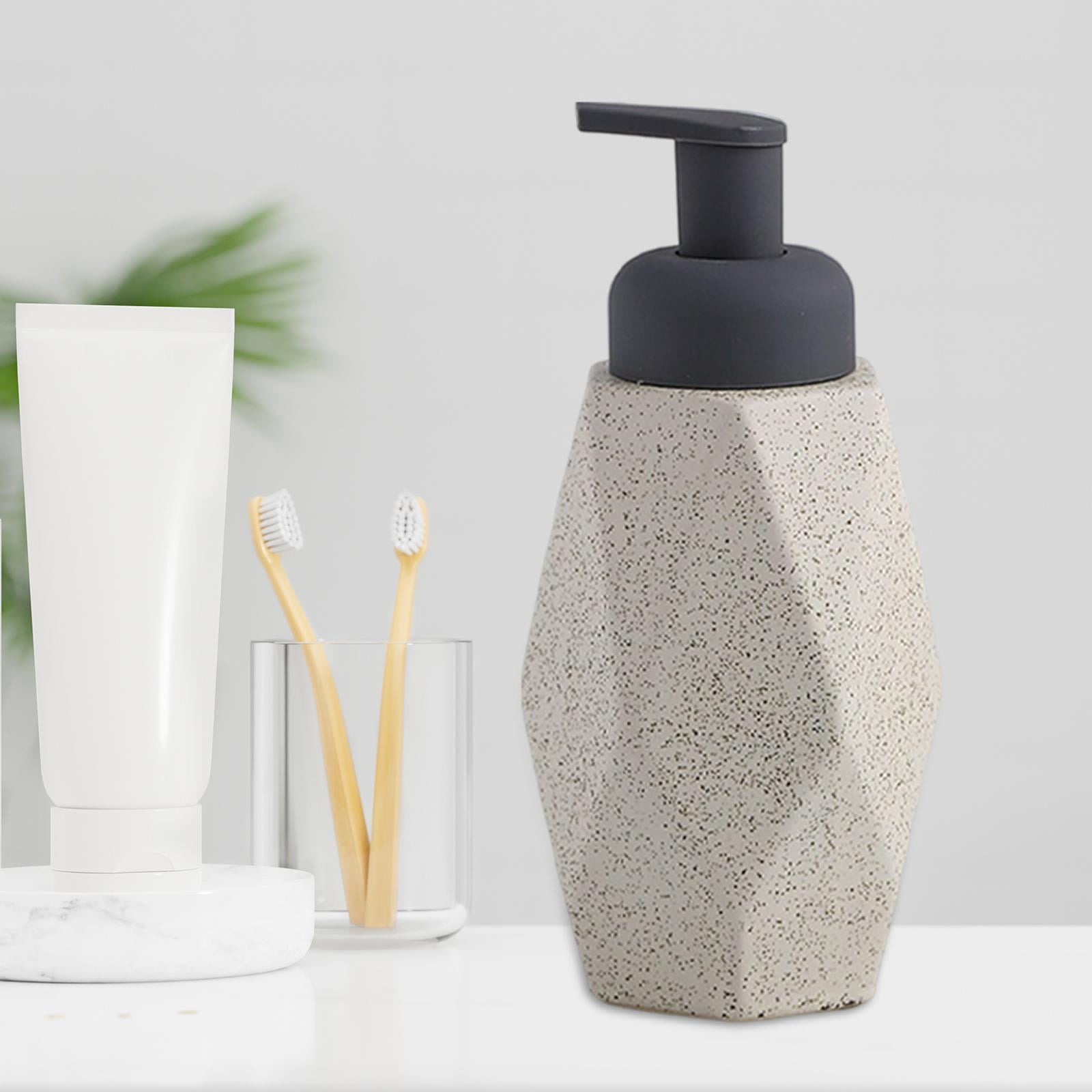 1Pack Liquid Soap Dispenser Ceramic Empty Bottle Reusable Manual ...