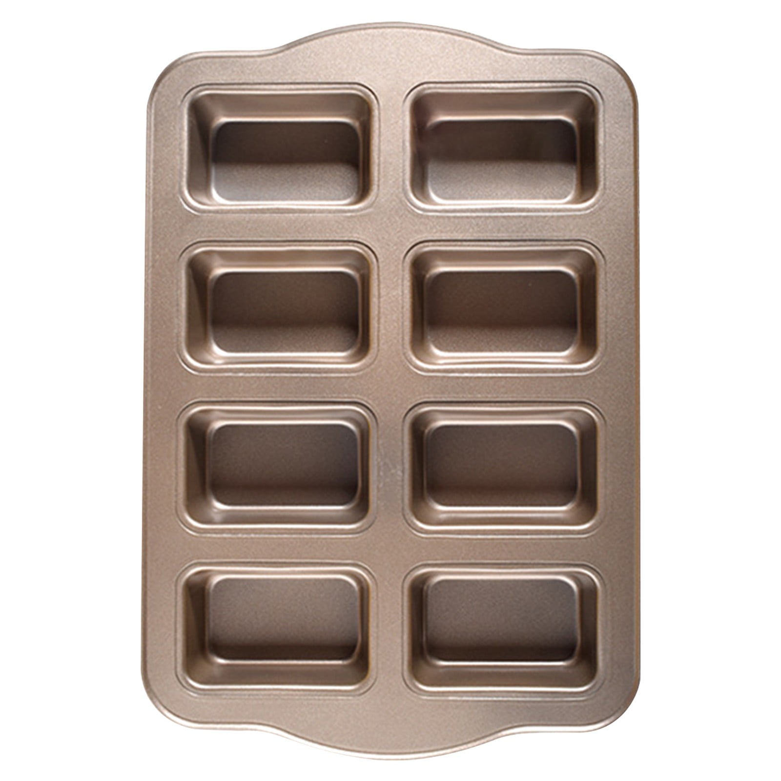 1Pack Mini Loaf Baking Pans 8-Cavity,Nonstick Small Cornbread Pan,Tiny ...