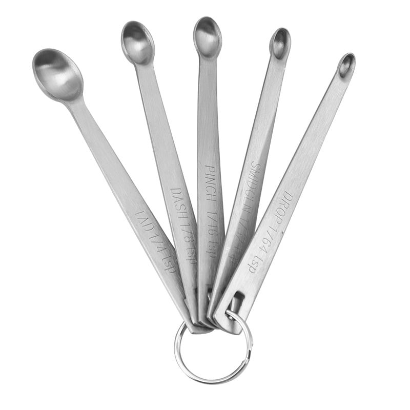 1Pack Mini Measuring Spoons Set, Heavy Duty Stainless Steel Teaspoon ...