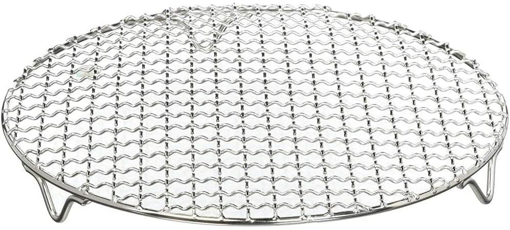 1Pack Multi-Purpose Round Stainless Steel Cross Wire Steaming Cooling ...