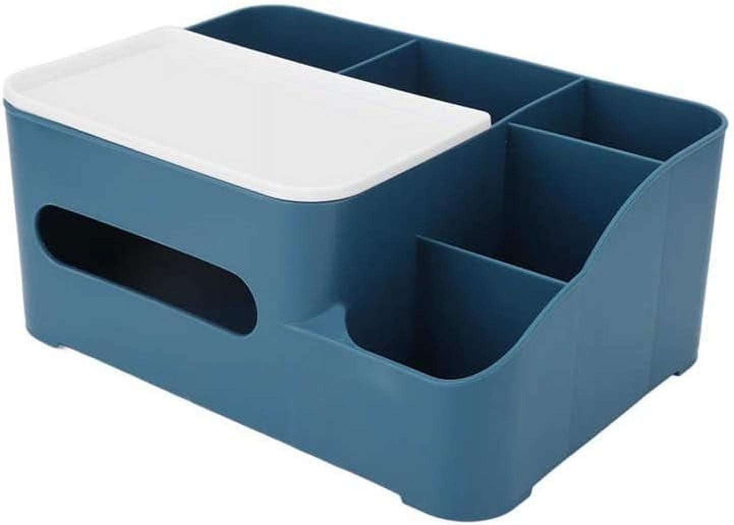 1Pack Paper Box ,Navy Blue Tissue Storage Box for Living Room ...