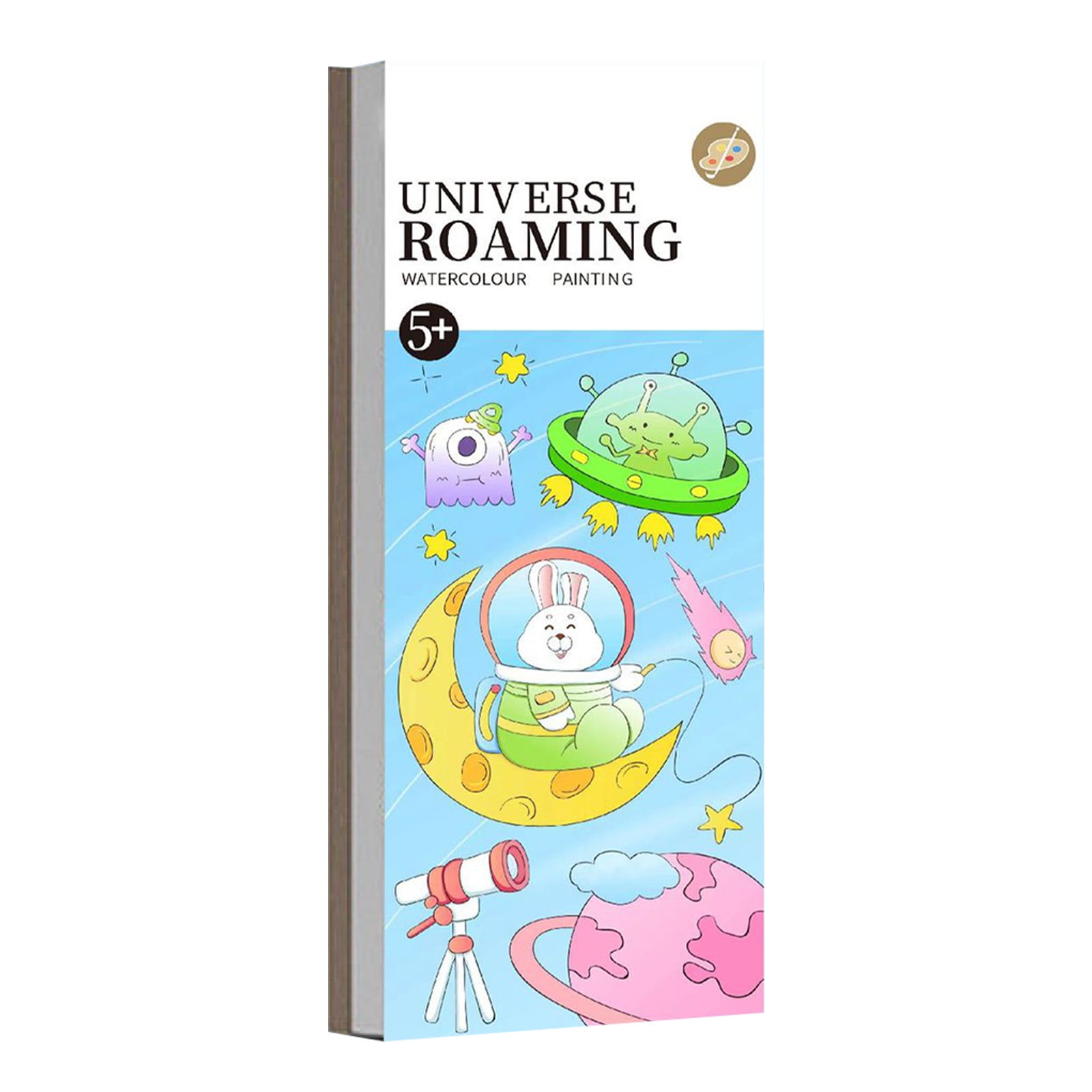 1Pack Pocket Watercolor Painting Book, Travel Pocket Watercolor Kit ...