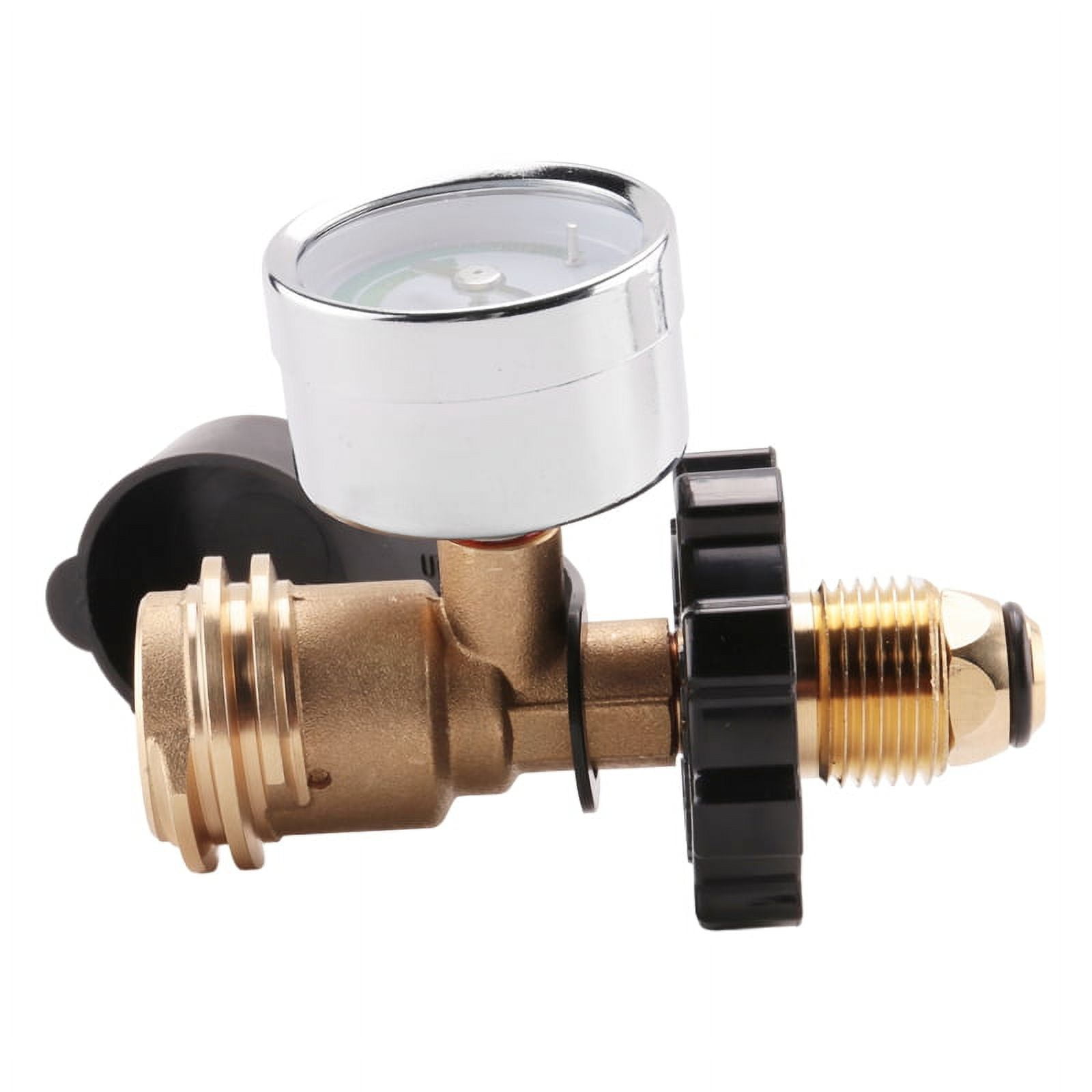 1Pack Propane Tank Gauge with POL Connection,for 5-100Lb Propane Tank ...