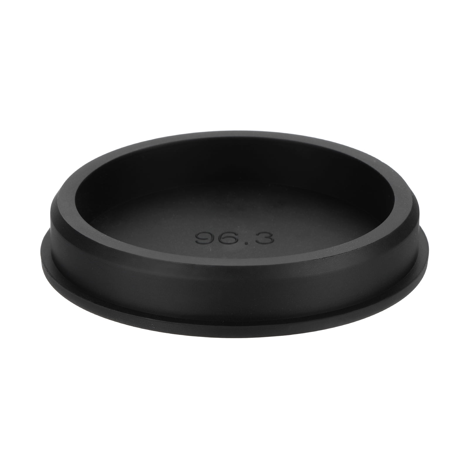 Uxcell Silicone Hole Plug, High Temp T Type Rubber Stopper Black 96.3mm ...