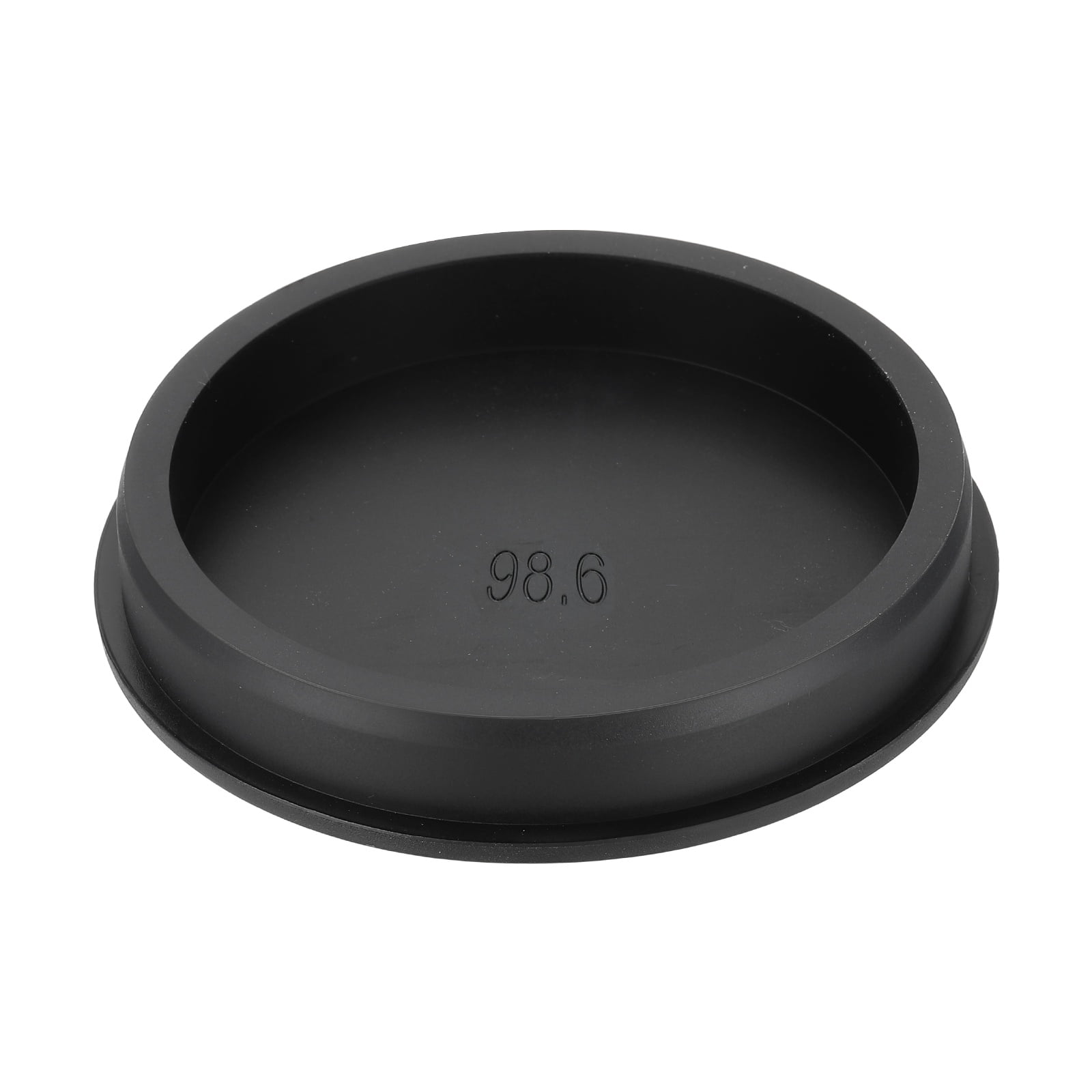 Uxcell Silicone Hole Plug, High Temp T Type Rubber Stopper Black 98.6mm ...