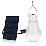 Dpityserensio Solar Powered LED Bulb Light Portable USB Rechargeable ...