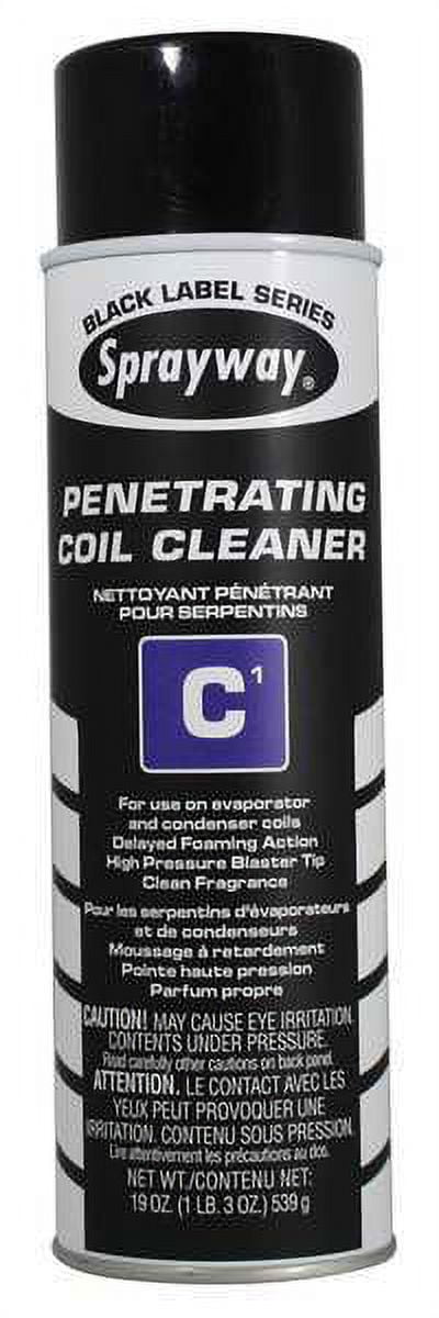 1Pack Sprayway SW287 Pentrating Coil Cleaner, Aerosol, 18 oz. - Walmart.com