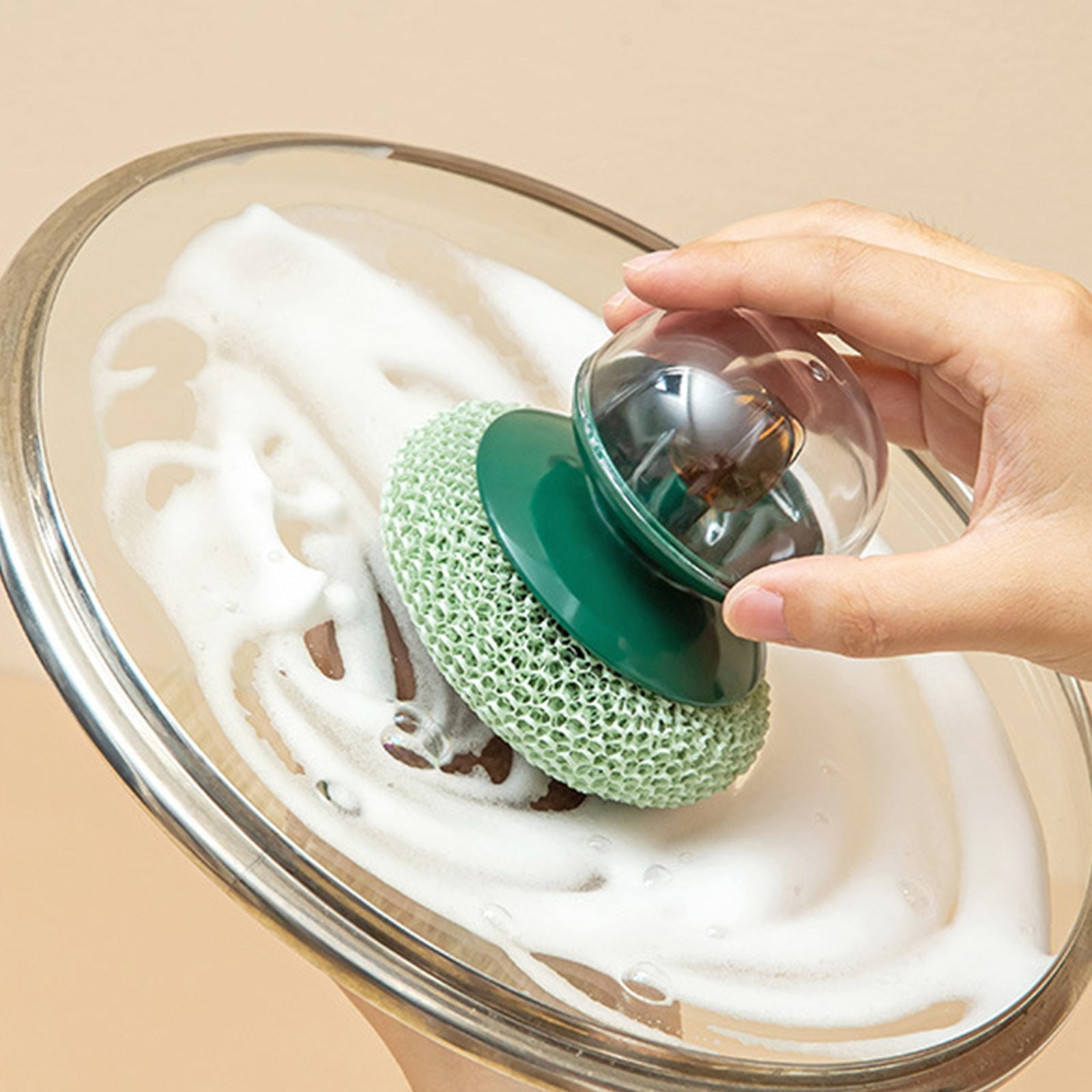 1Pack Steel Wool Scrubber Set, Stainless Steel Scrubber with Stainless Steel Handle, for ...