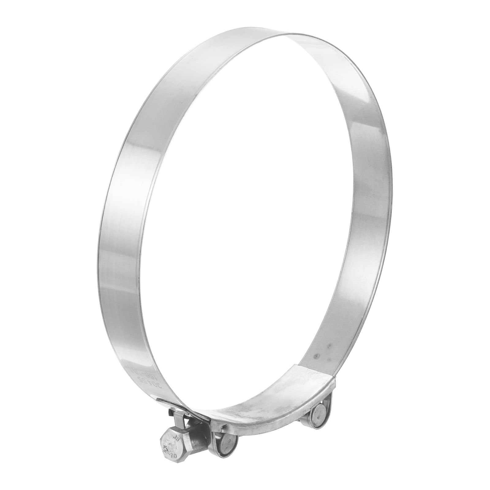 1Pack T-Bolt Hose Clamps, 188-200mm/7.4"-7.87" ID Range, Stainless ...