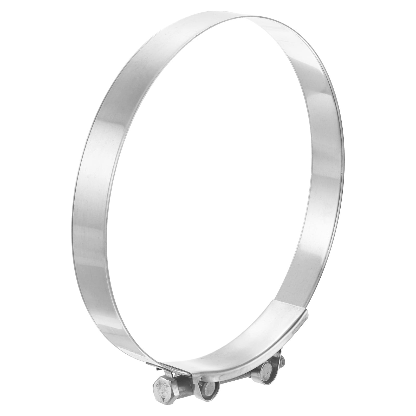 1Pack T-Bolt Hose Clamps, 214-226mm/8.43"-8.9" ID Range, Stainless ...