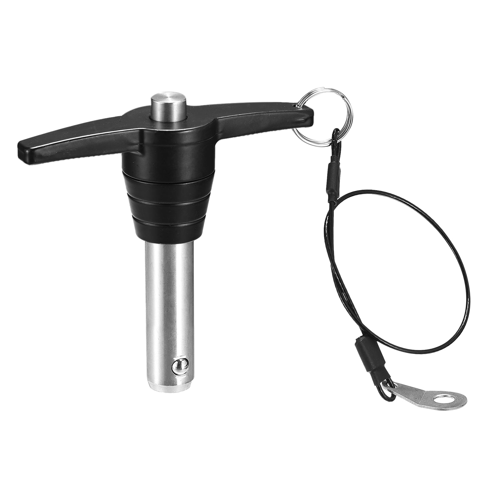 1Pack T Handle Locking Pins, Push-Button Quick Release Pin with Lanyard ...