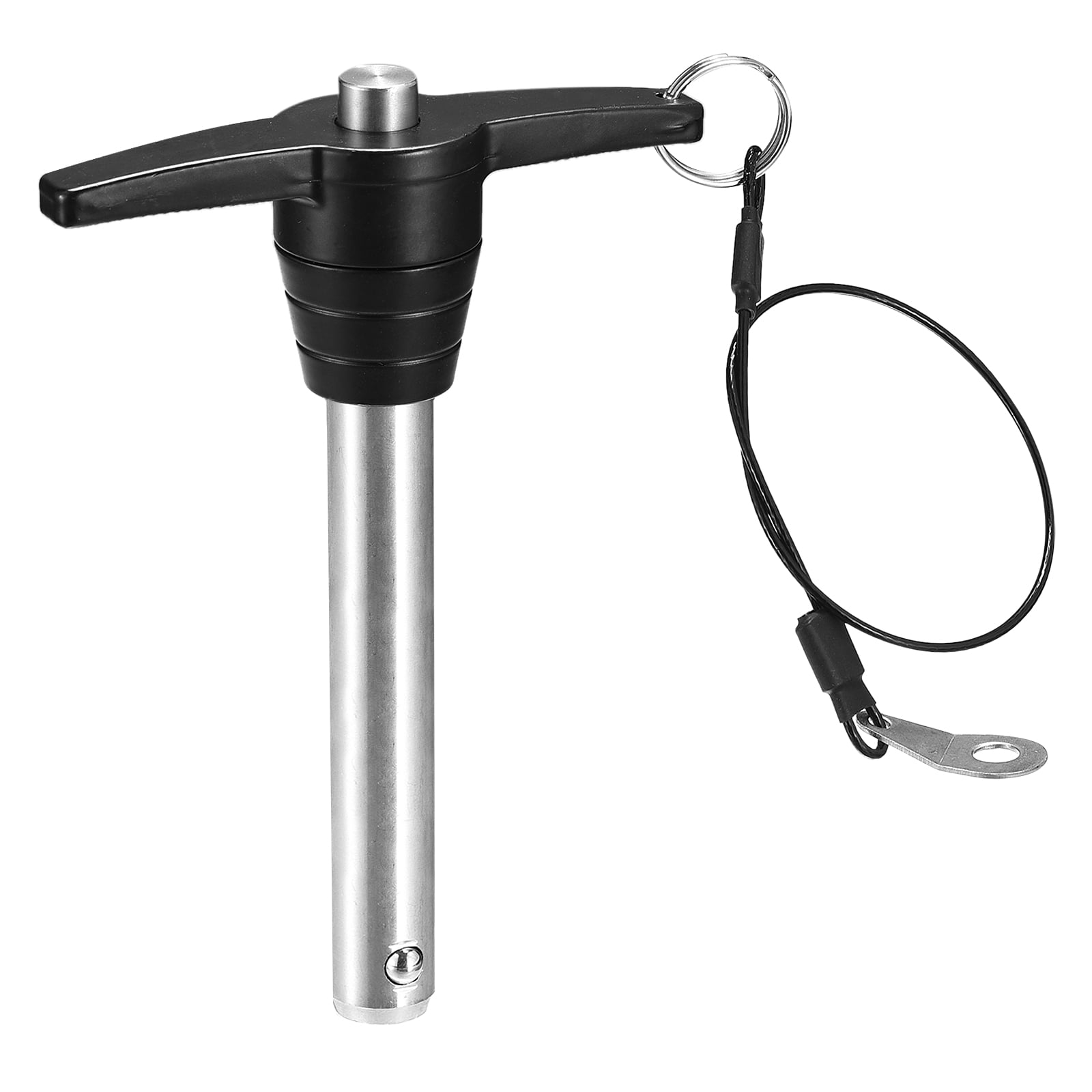 1Pack T Handle Locking Pins, Push-Button Quick Release Pin with Lanyard ...
