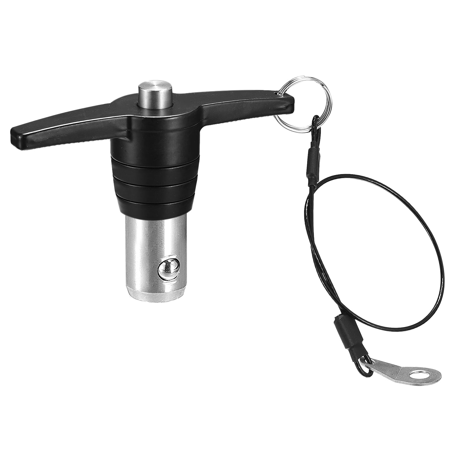 1Pack T Handle Locking Pins, Push-Button Quick Release Pin with Lanyard ...