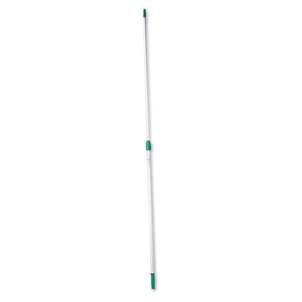 1Pack Unger Opti-Loc Extension Pole, 8 ft, Two Sections, Green/Silver ...