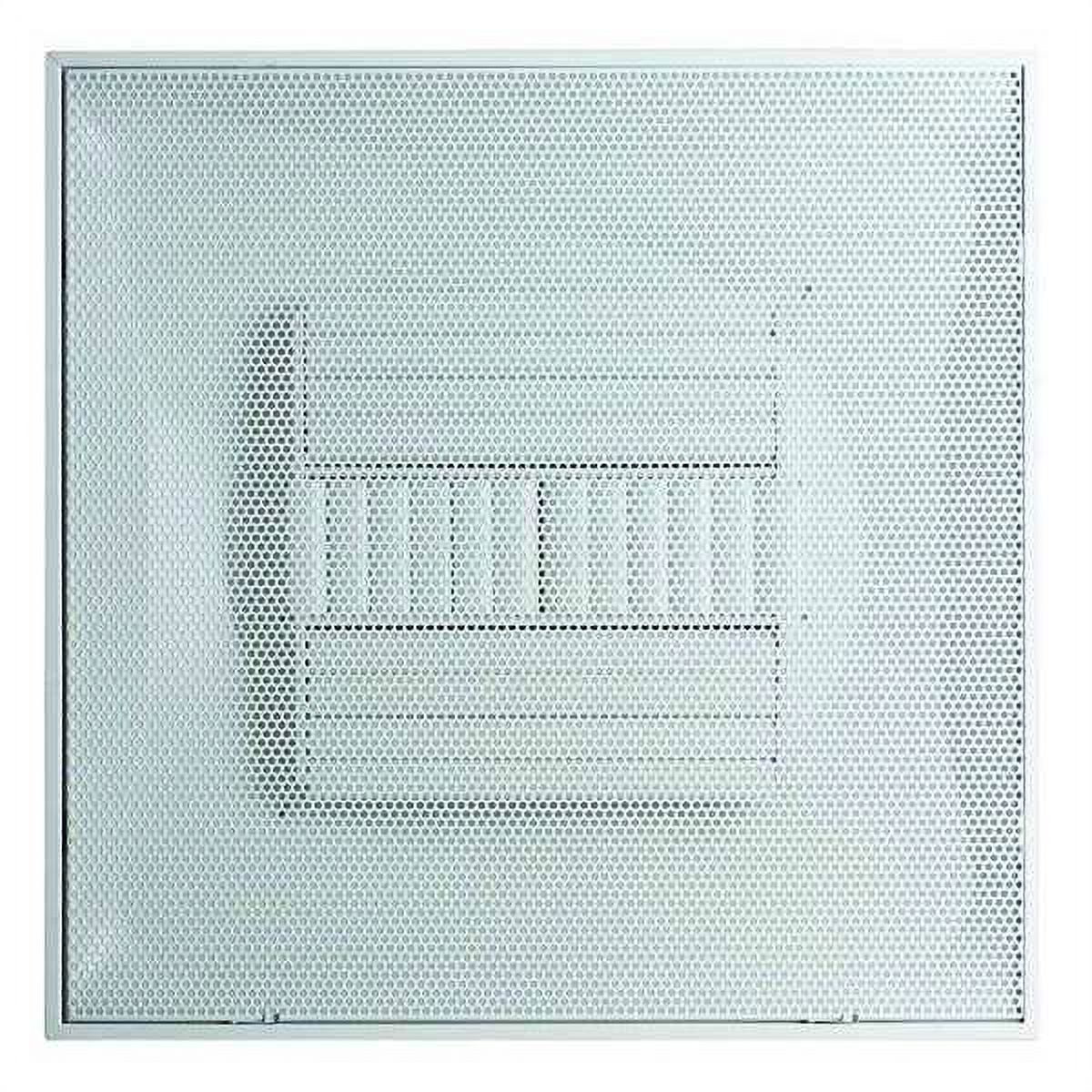 1Pack ZoroSelect 4MJU8 8 in Square Perforated Ceiling Tile Diffuser ...
