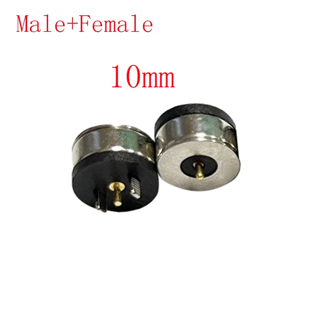 1Pair 1Pin Spring Loaded Magnetic Pogo Pin Connector Male and Female DC ...