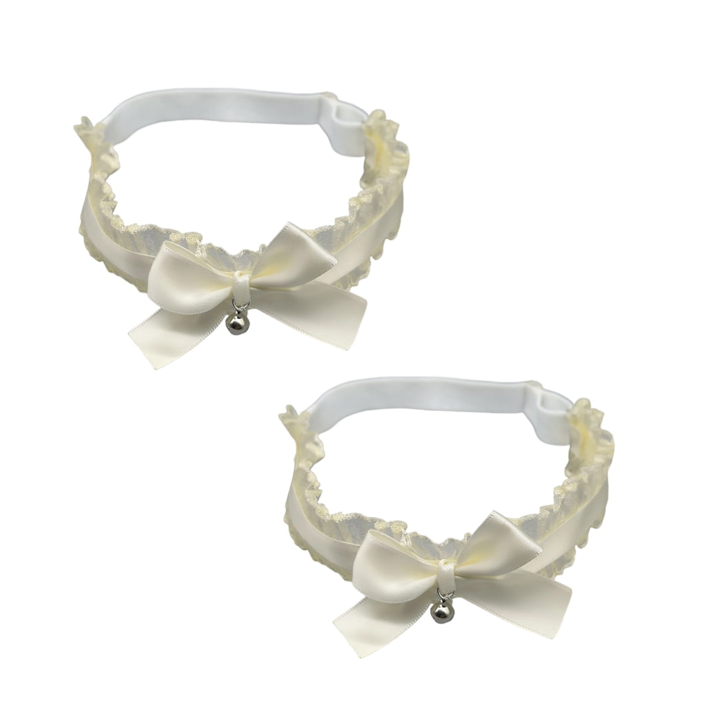 1Pair Adjustable Bows Leg Garter Harajuku Elastic Thigh Garter for ...