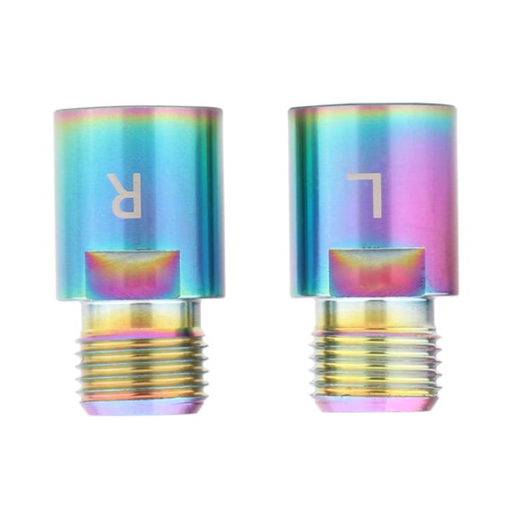 1Pair Bike Pedals Extenders Bicycles Pedal Extension Bolts Spacers ...