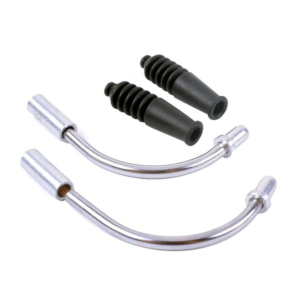 1Pair Bike V Brake Noodles Cable Guide Pipe Boots Bend Tube MTB Bicycle ...