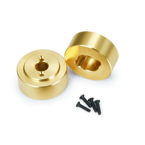 1Pair Brass Rear Axle Knuckles Cup Balance Weights for Axial SCX24 ...